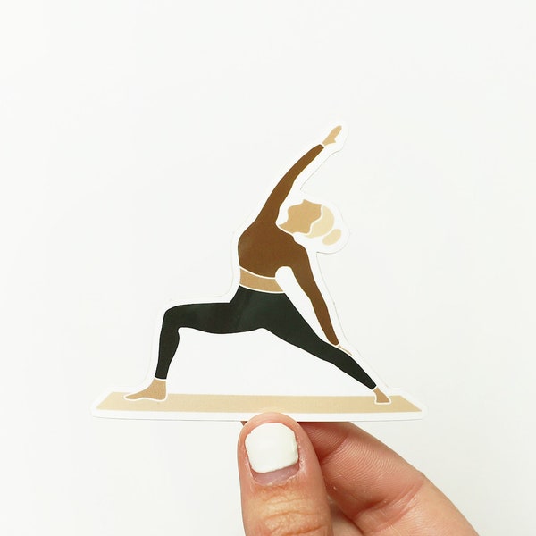 Yoga Stickers - Etsy