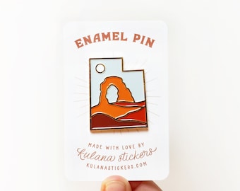 Utah Pin - Etsy