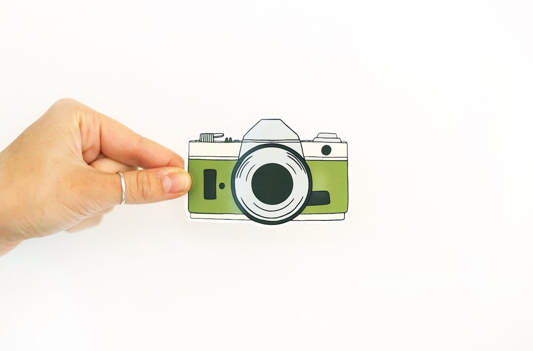 Film Camera - Vinyl Sticker - Photography - Shoot Film - Etsy