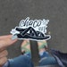 Chaco Life Vinyl Sticker Hiker - Etsy