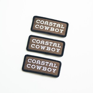 Coastal Cowgirl and Cowboy Patch Pack - Embroidered Iron-on Patches ...