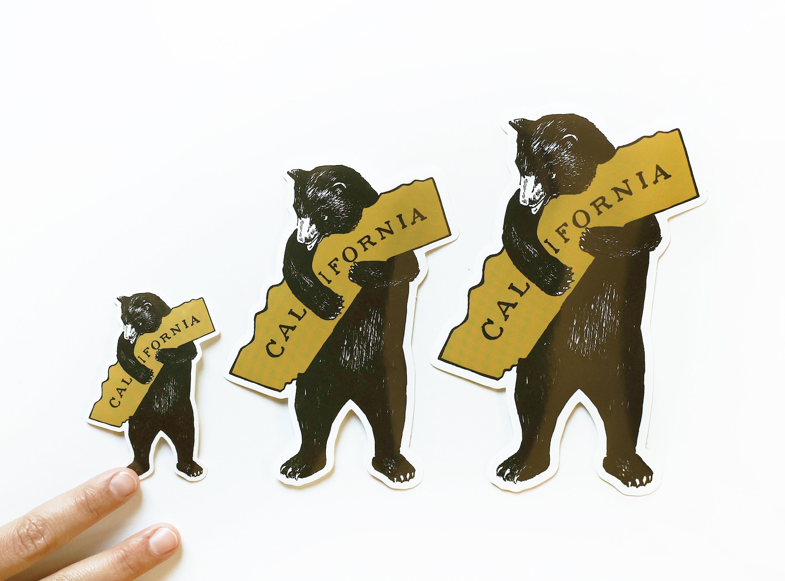 California Vinyl Sticker I Love California Bear Golden State - Etsy