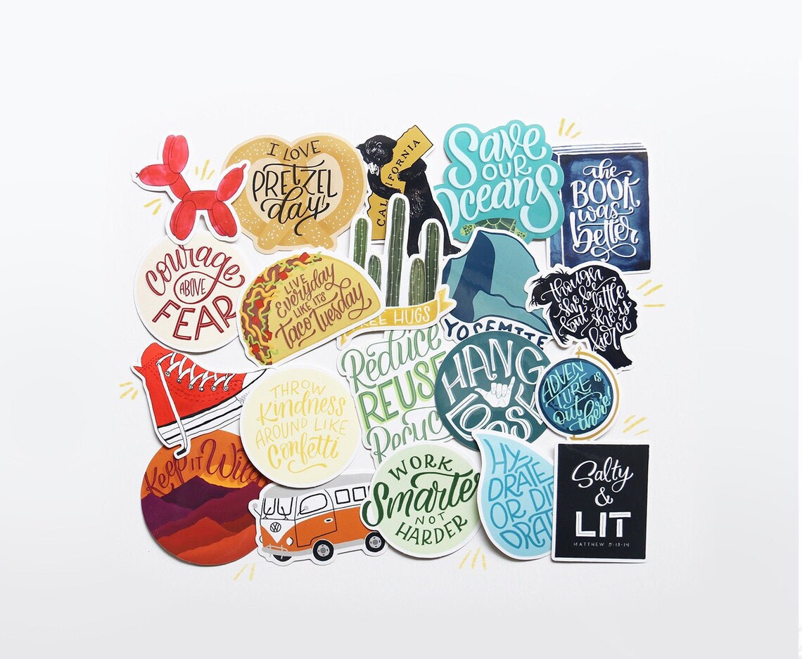 Create Your Own Sticker Pack - Etsy