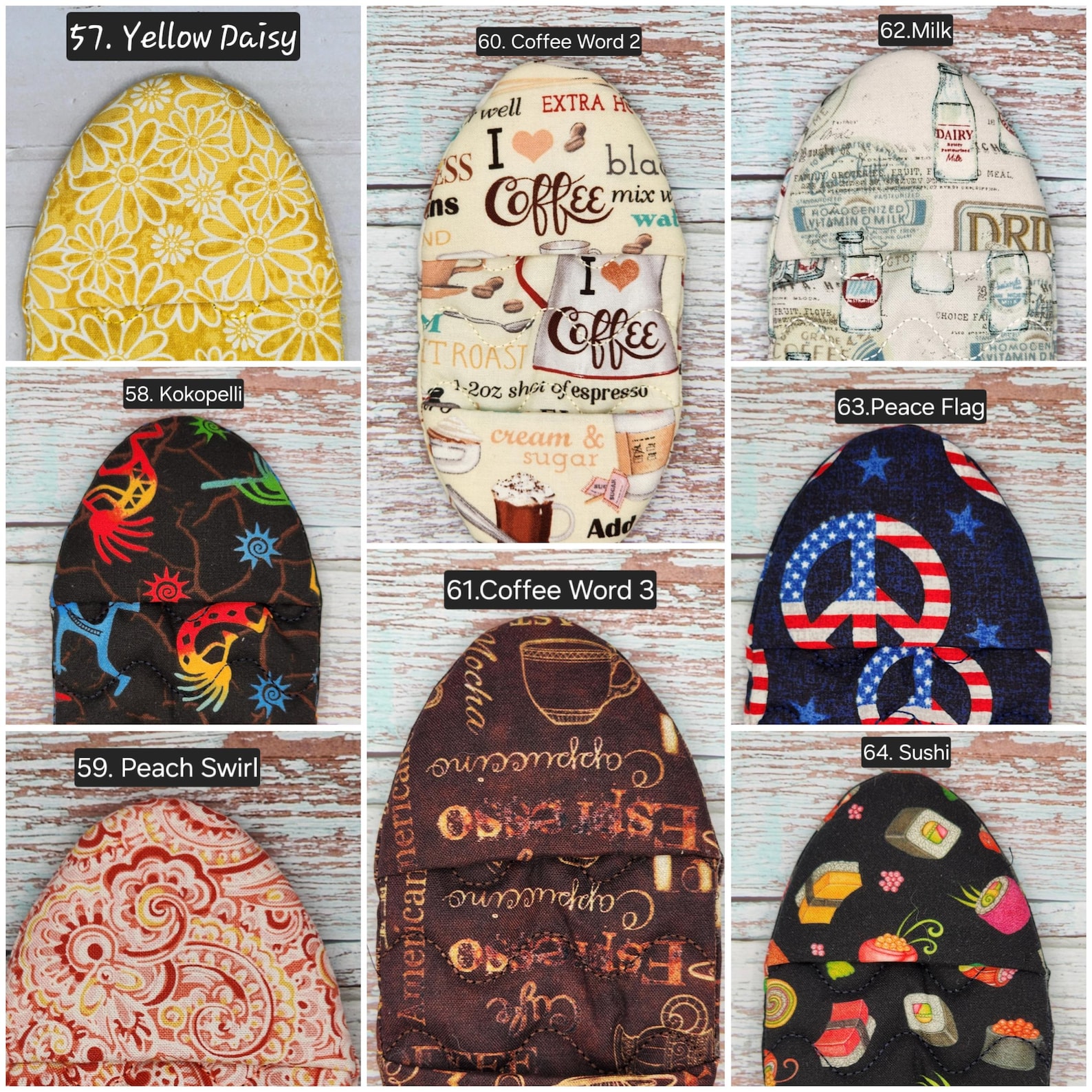 Mini Finger Micro Mitt/microwave Pot Holder/finger Pot Holder/little ...