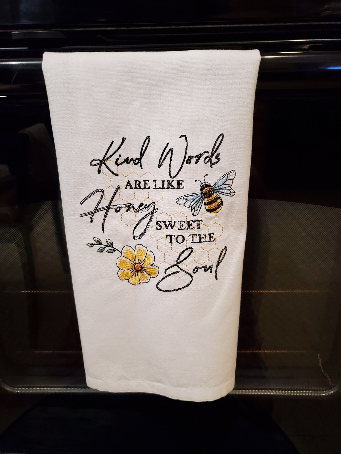 Embroidery Kitchen Towels/sayings Towel/hanging - Etsy