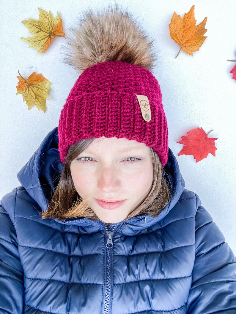 Brandi Toque crochet PDF Pattern Only - Etsy Canada