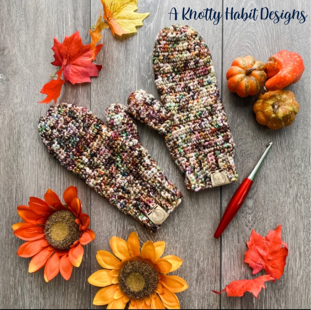 Jack Frost Mittens **crochet PDF Pattern Only** - Etsy