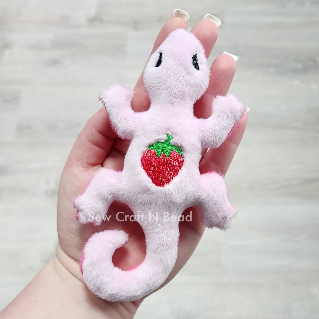 MADE TO ORDER Strawberry Lizard Plush - Etsy