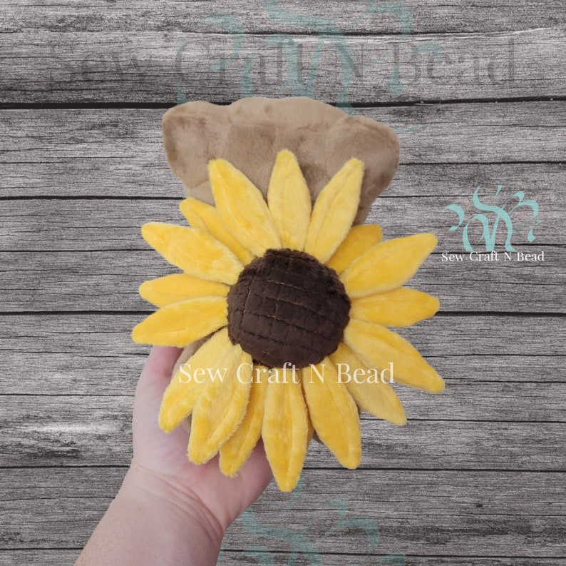 Sunflower Plush MADE TO ORDER - Etsy
