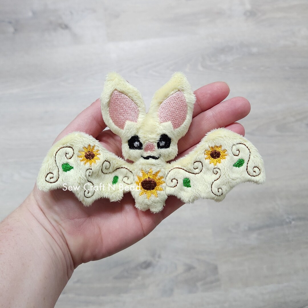 Sunflower Bat Plush - Etsy