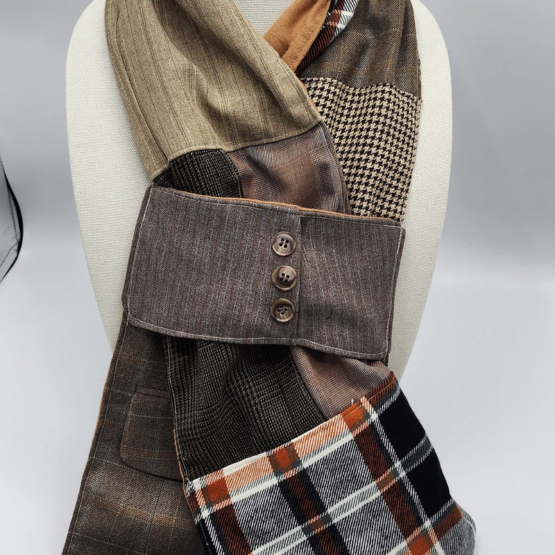 Upcycled Scarf - Etsy
