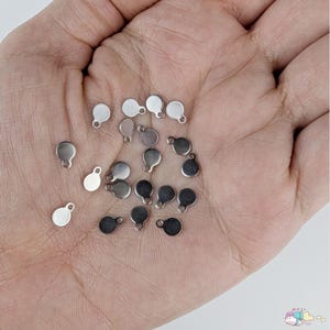 Mini Bail Jewerly Finding Charms DIY Crafts (25pcs) - Etsy