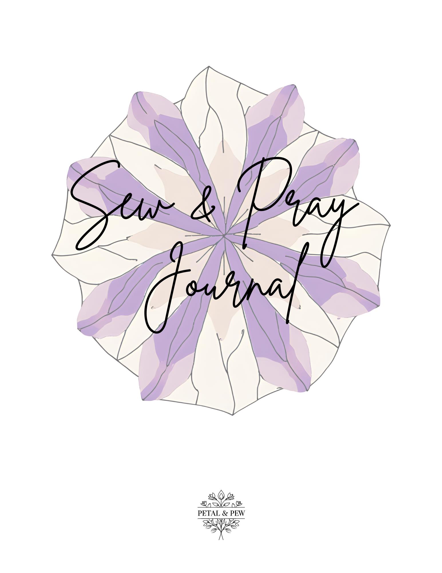 Sew & Pray Journal | Printable Christian Sewing Devotional | Prayer ...