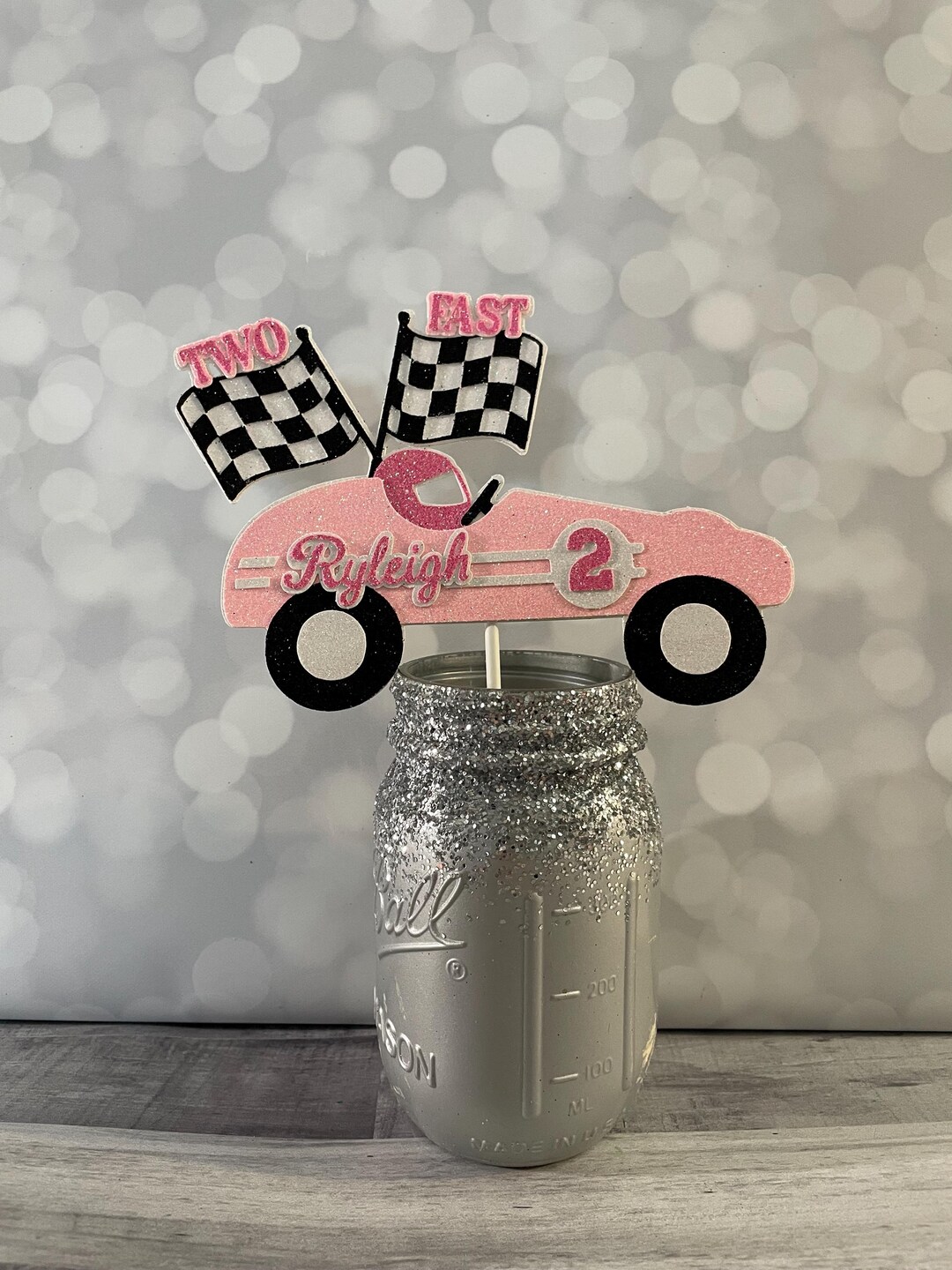 Race Car Cake Topper, Two Fast Two Curious 2nd Birthday, Fast One Smash ...