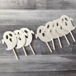 Ghost Cupcake Toppers, Halloween Cupcakes, Spooky Cupcakes, Boo Cupcake ...