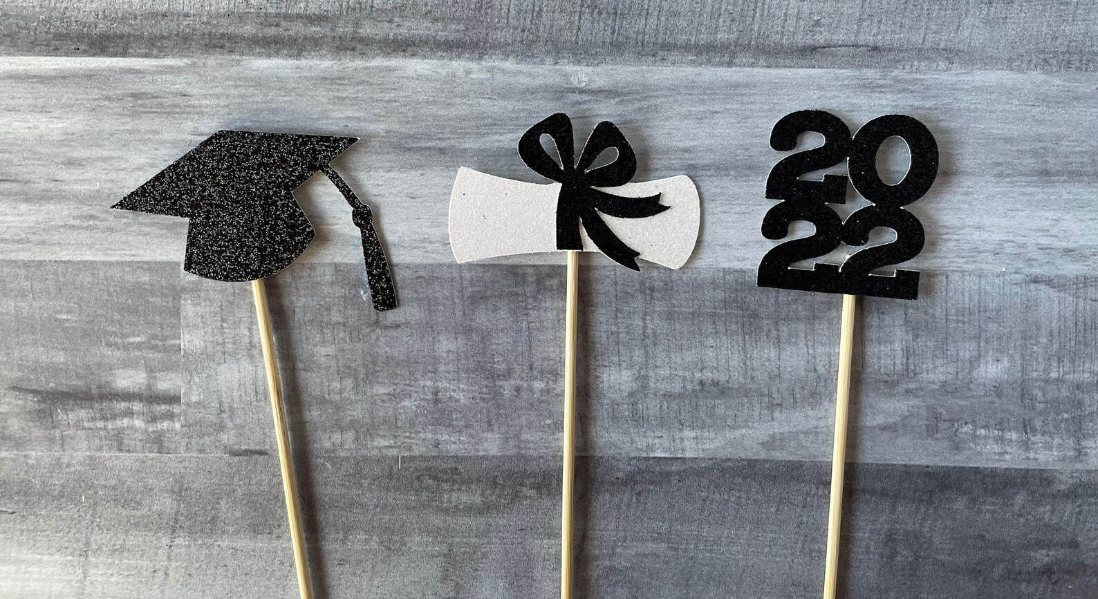 Graduation Centerpiece Sticks Diploma & Graduation Hat Picks - Etsy