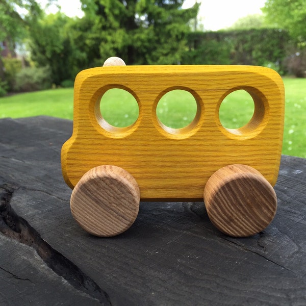 Wooden Bus - Etsy