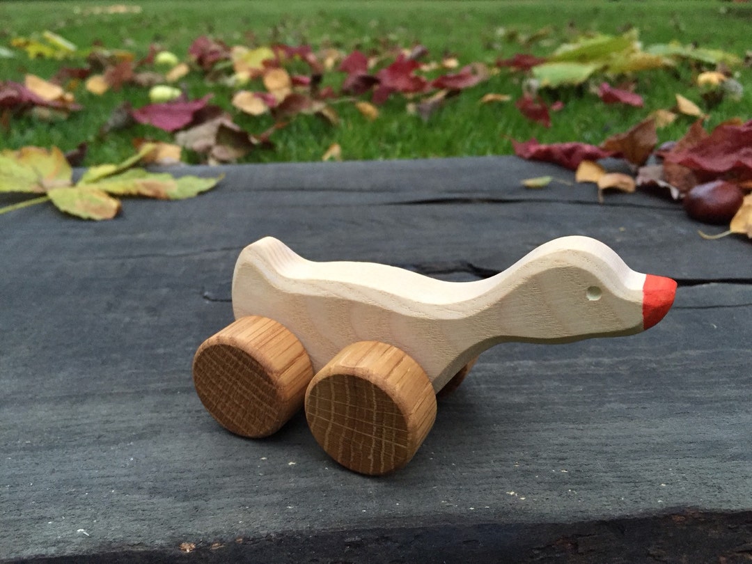 Small Wooden Toy Goose, Baby Gift, Kids Gift, Christmas Gift, Birthday ...