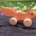 Wooden Toy Cat, Pull Along Toy, Christmas Gift, Birthday Gift, Gifts ...