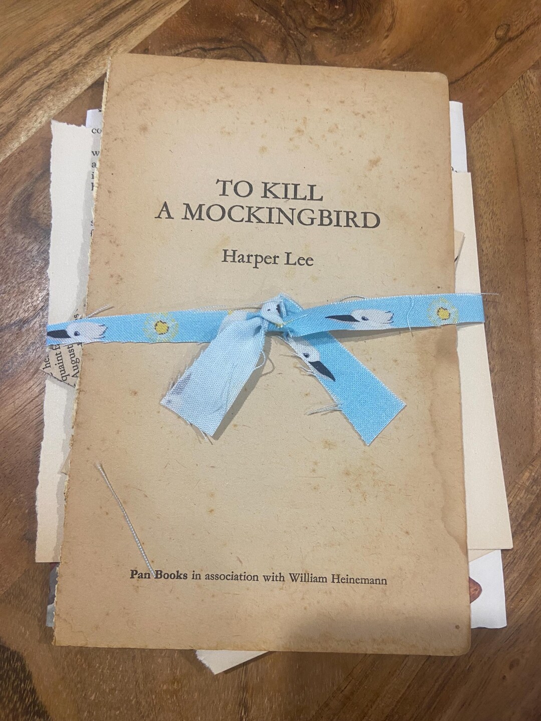 Junk Journal Pages, 4 Envelopes to Kill a Mockingbird Title Page. - Etsy