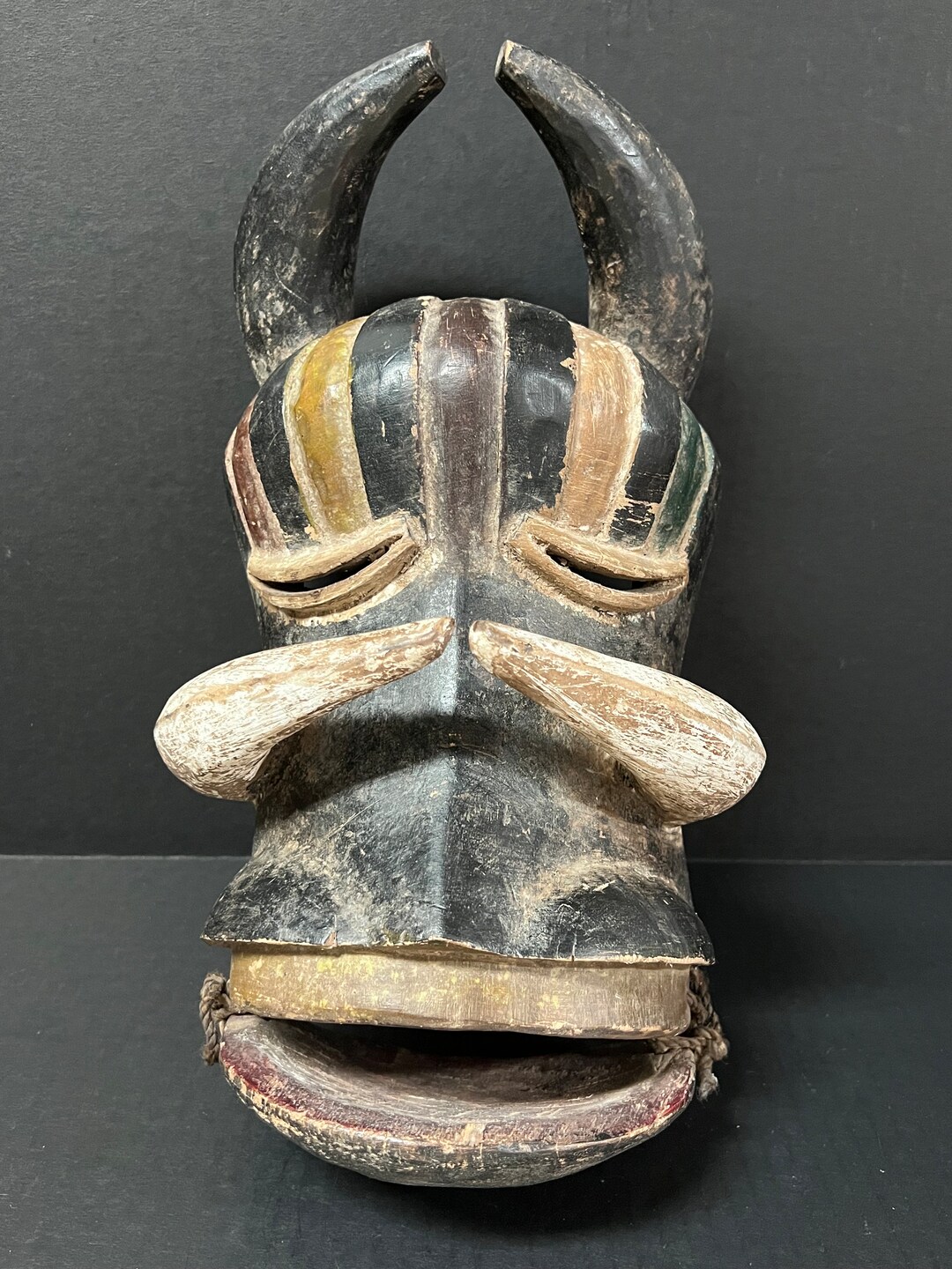 African Art Guere Mask From Ivory Coast - Etsy