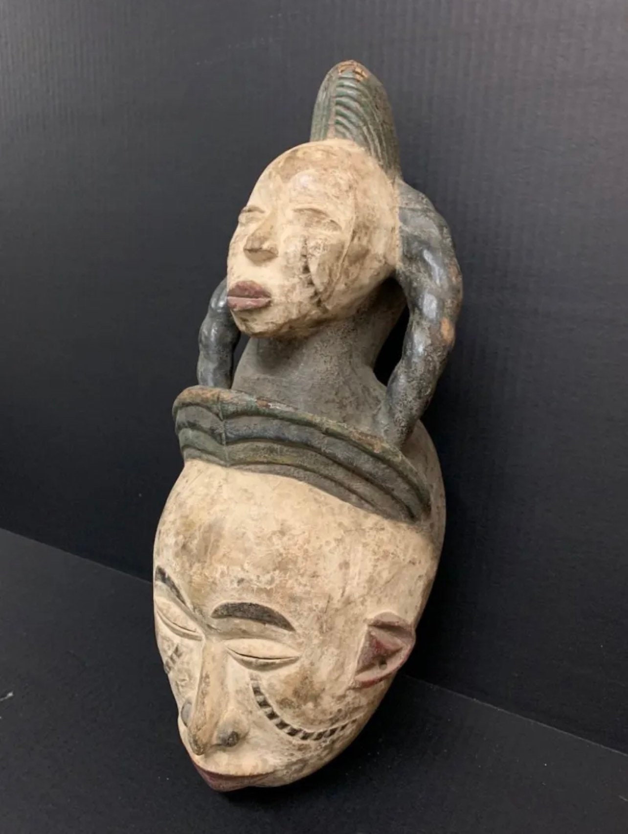 African Art Tribal Art Ibo Mask From Nigeria - Etsy