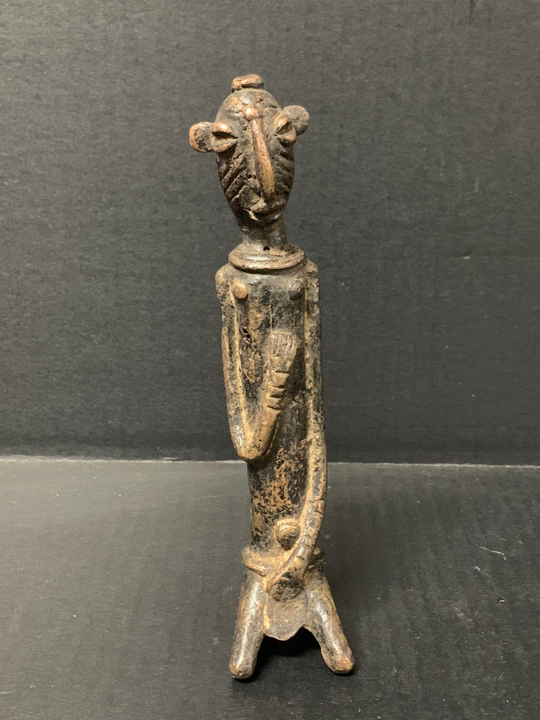 African Art Bronze Chad Statue From Chad - Etsy