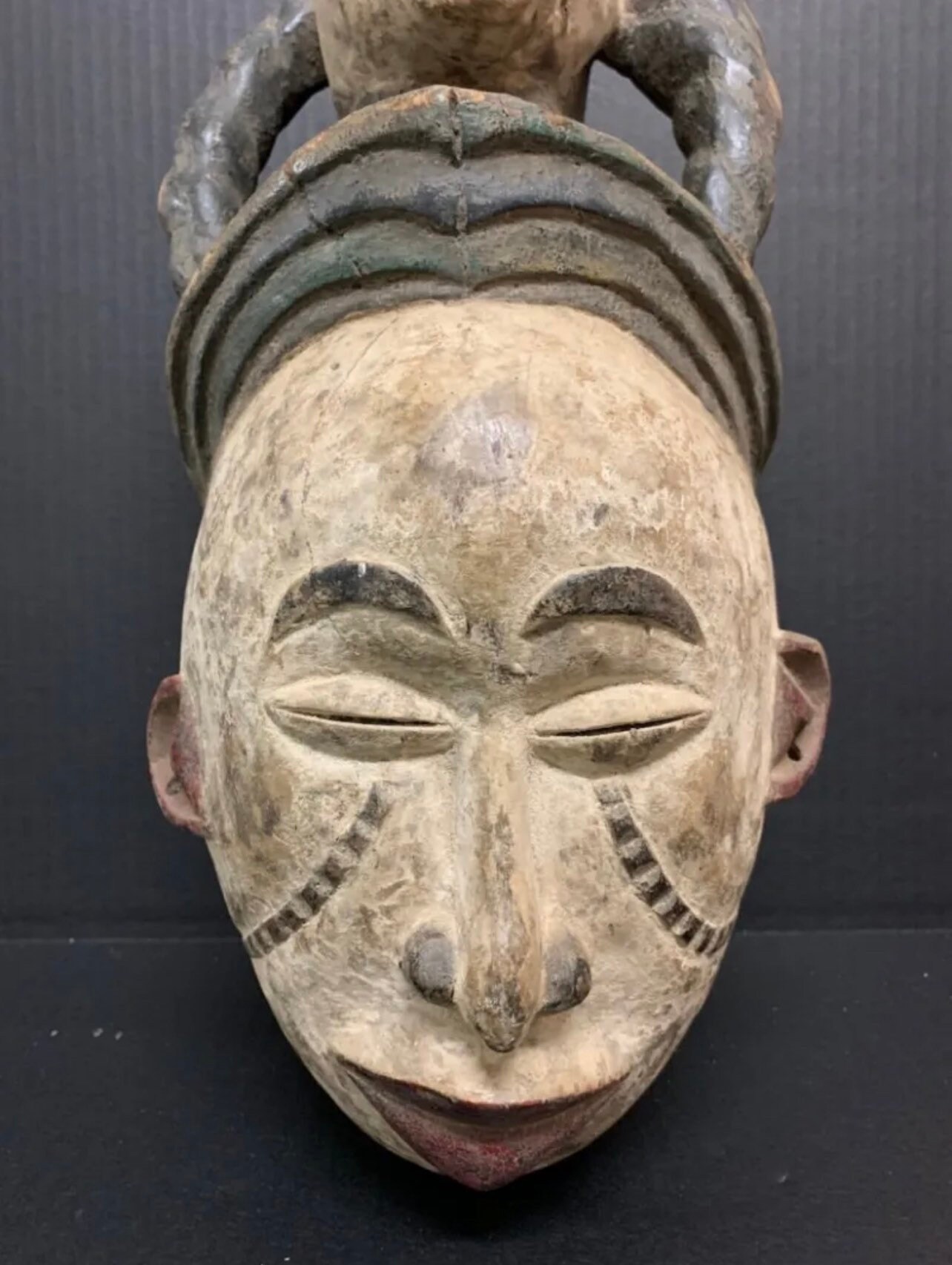 African Art Tribal Art Ibo Mask From Nigeria - Etsy