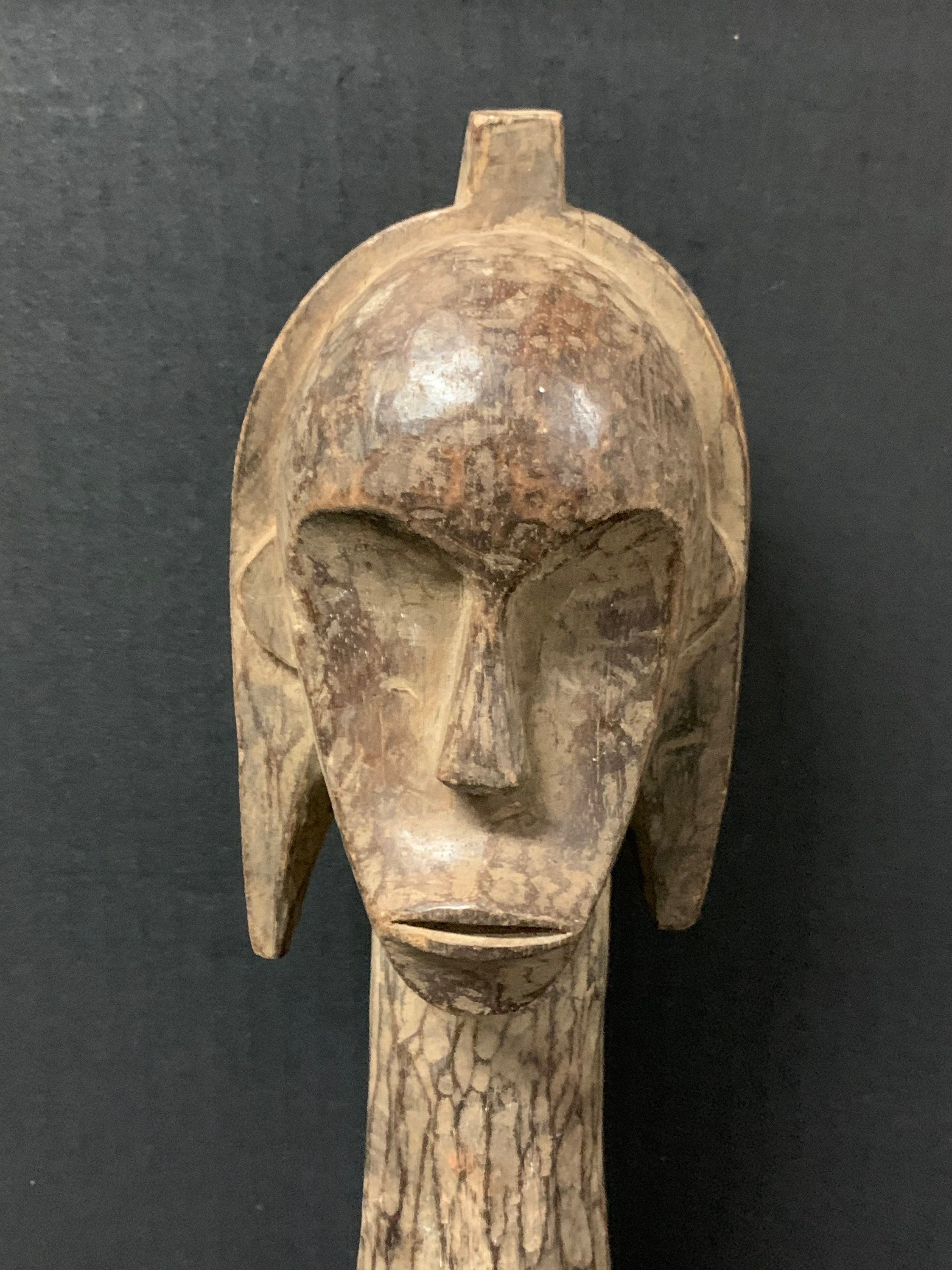 African Art Fang Head From Gabon - Etsy
