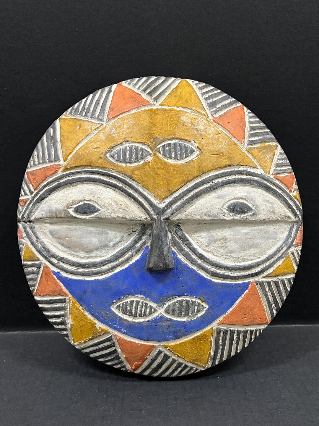 African Art Tribal Art Teke Mask From Democratic Republic of Congo - Etsy