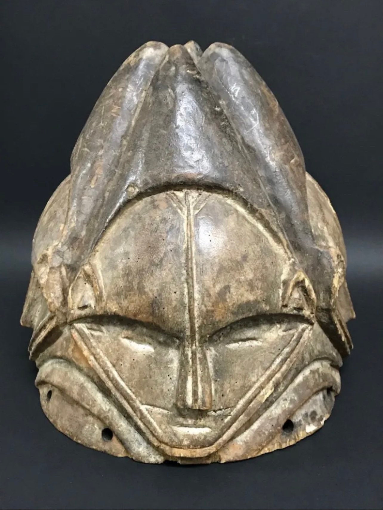 African Art Tribal Art Mende Helmet Mask - Etsy