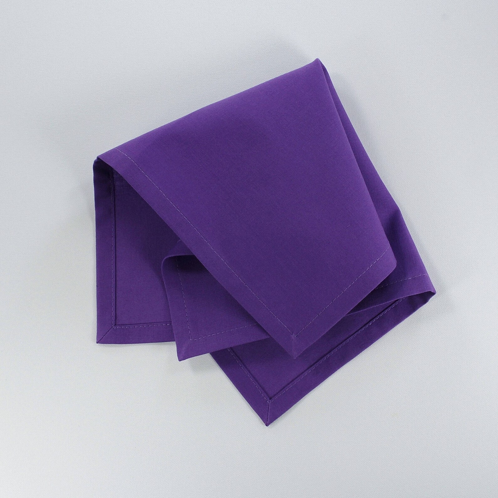 Medium Purple Cloth Napkins 100% Cotton 12x12 Inches Set of | Etsy