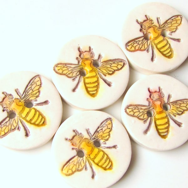Bee Buttons - Etsy