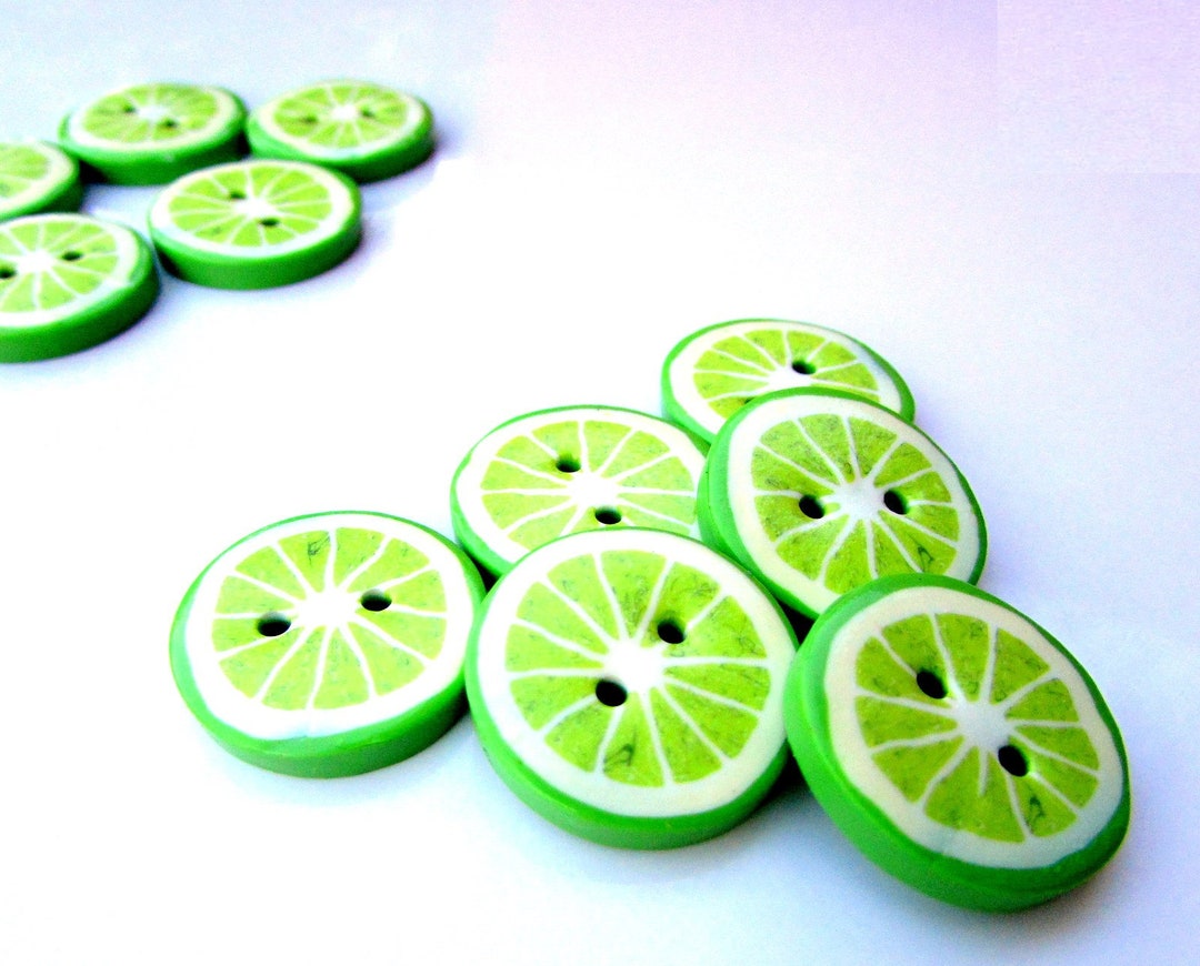 Lime Buttons Lime Kid's Buttons Cute Buttons Green Buttons Fun Buttons ...