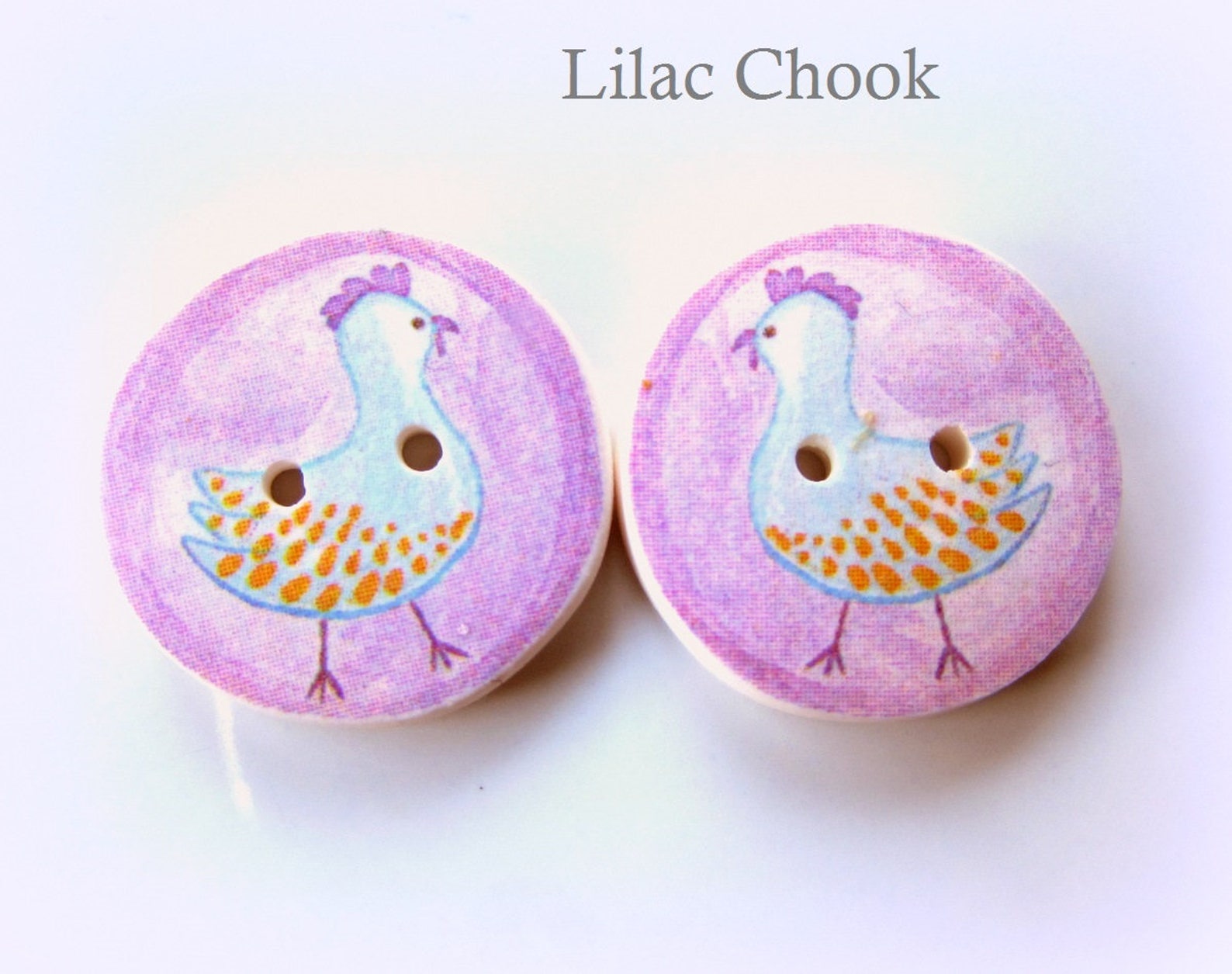 Chicken Buttons 18mm 22mm or 24mm 2/3 7/8 or | Etsy