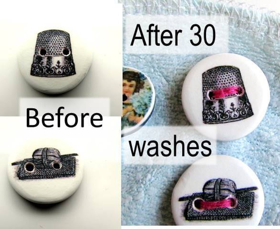 Shabby Chic Paris Buttons 1 Penny Farthing Eiffel - Etsy