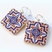 Blue and White Tile Buttons Pakistan sindh 16th Century - Etsy
