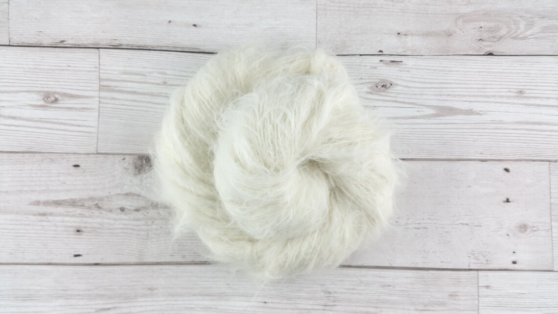 Undyed Yarn Brushed Suri Alpaca Suri Alpaca Merino - Etsy