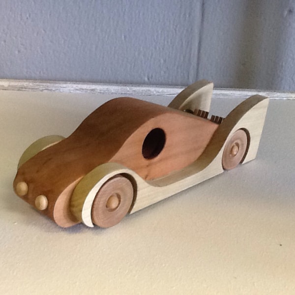 Wood Toy Race Car - Etsy