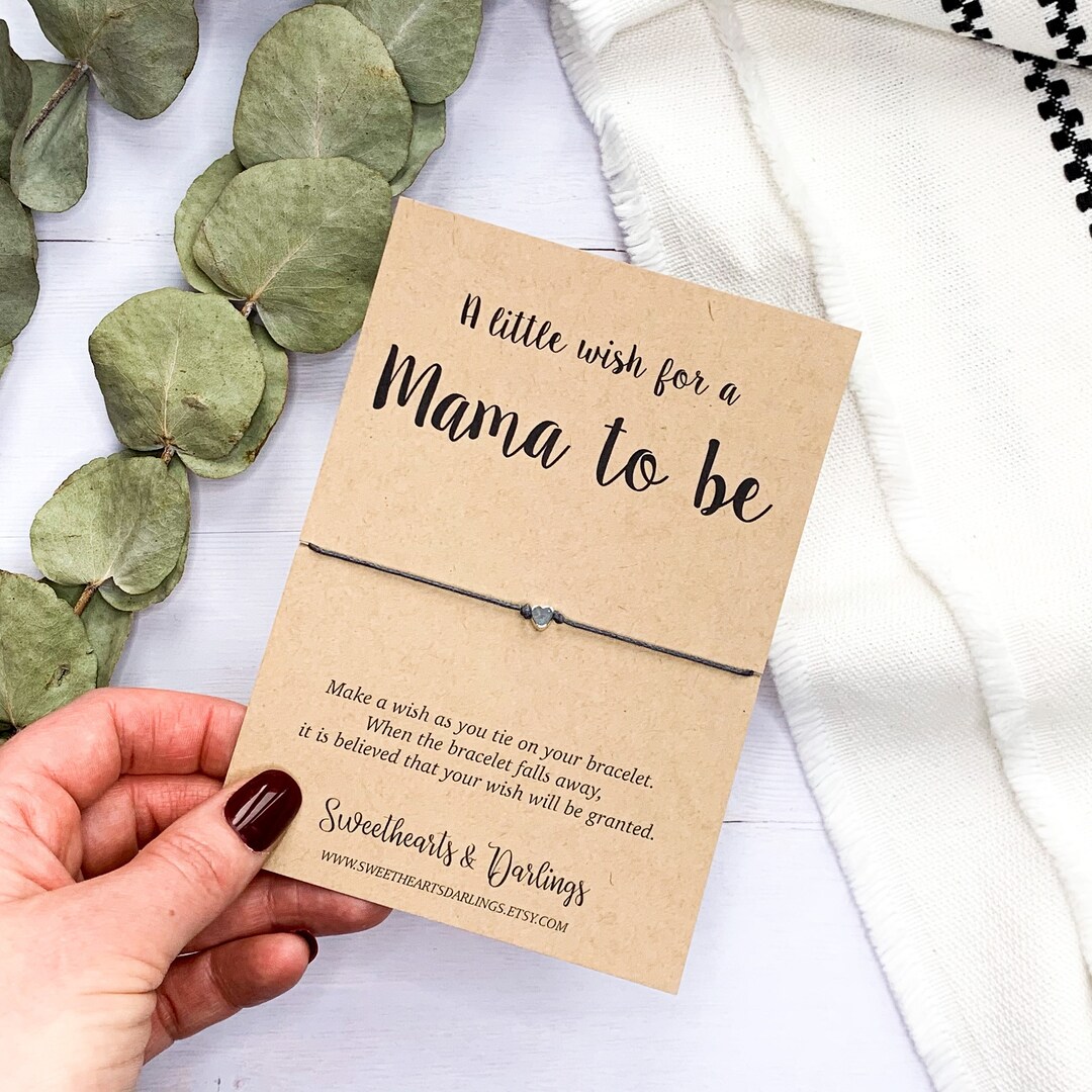 Mama to Be Wish Bracelet New Mum Gift Mum to Be Gift - Etsy