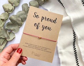 Congratulations Gift Bracelet With proud of You - Etsy