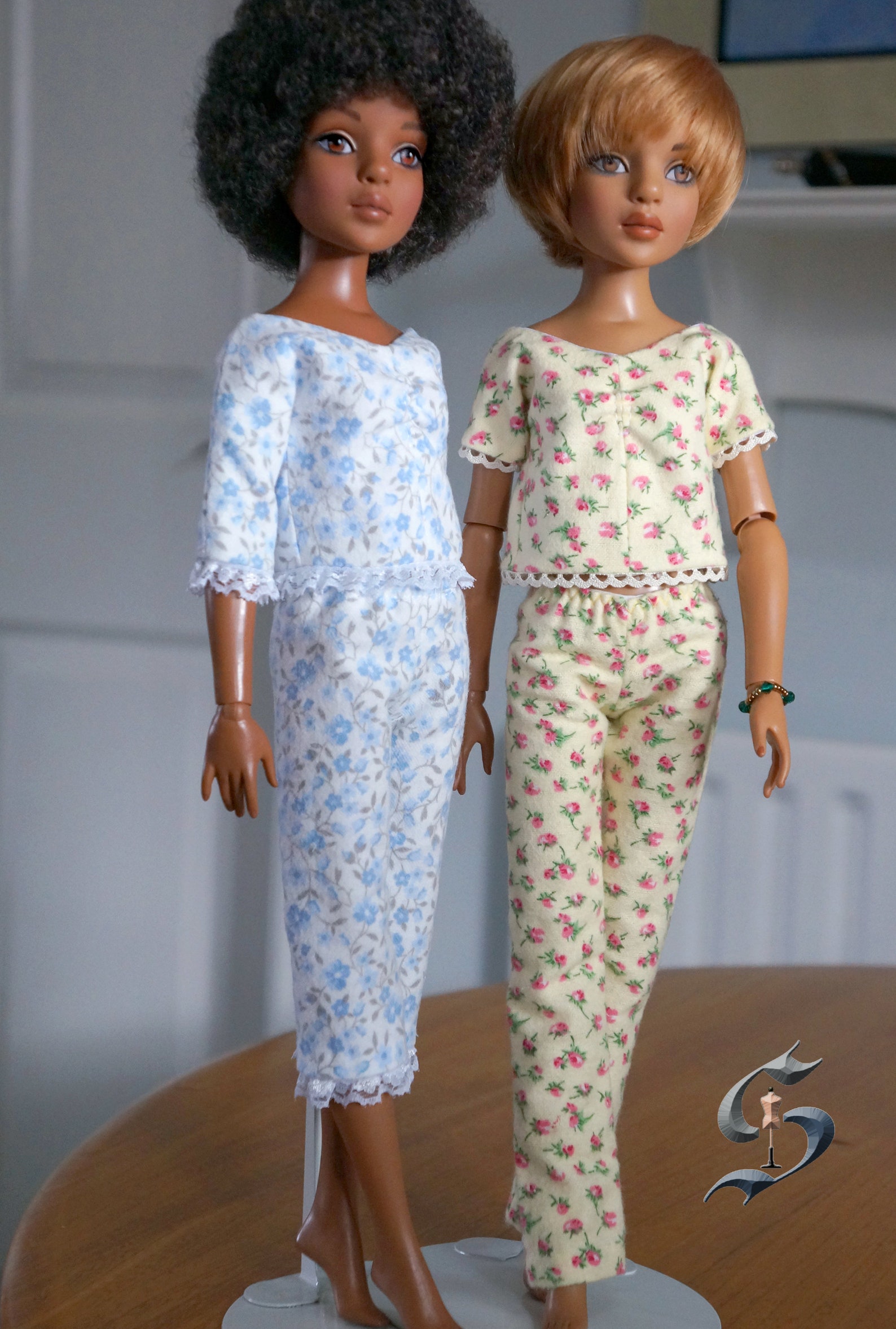 PJ Sewing Pattern Pyjama Top and Bottom for Ellowyne Wilde & Friends - Etsy
