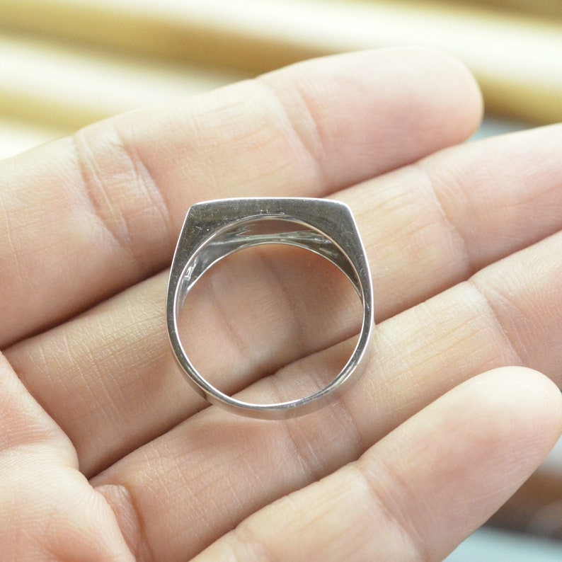 Rare Islamic Sufi Signet Ring Sterling Silver Hasbunallahu Wa - Etsy