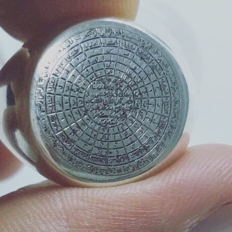 Rare Islamic Talisman Amulet Healing Ring Asma Ul Jannat - Etsy Singapore