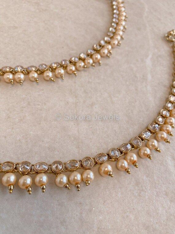 Antique gold anklets store
