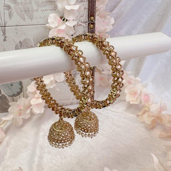 Jhumka Bangles - Etsy