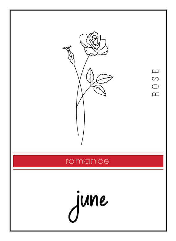 June Birthstone And Flower