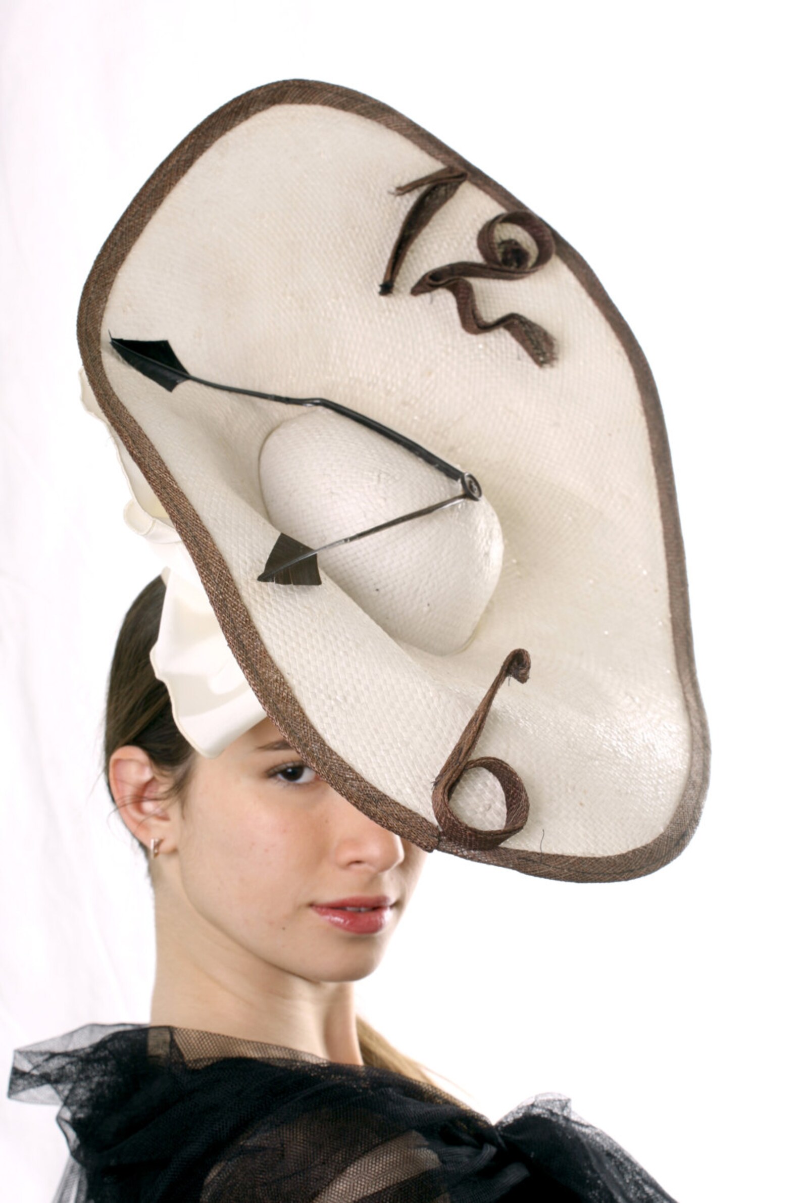 Statement Hat, Stunning Kentucky Derby Fascinator Hat, Hat Inspired by ...