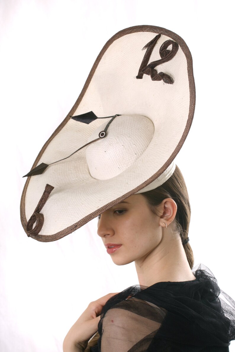 Statement Hat, Stunning Kentucky Derby Fascinator Hat, Hat Inspired by ...