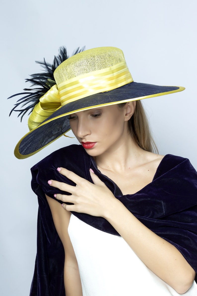 Statement Derby Hat Kentucky Derby Hat Royal Ascot Hat - Etsy